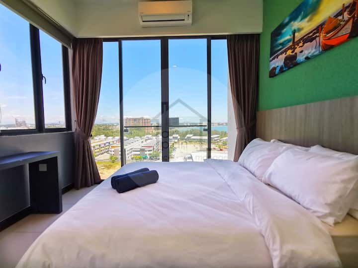 Pd D’wharf Residence Amazing Seaview (Up To 6 Pax) - Port Dickson