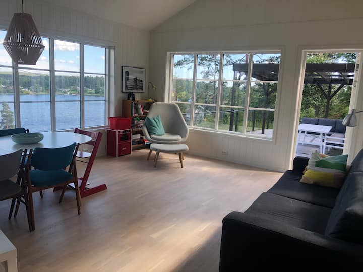 Hytte Ved Innsjø, Kun 40 Minutter Fra Oslo - Norway