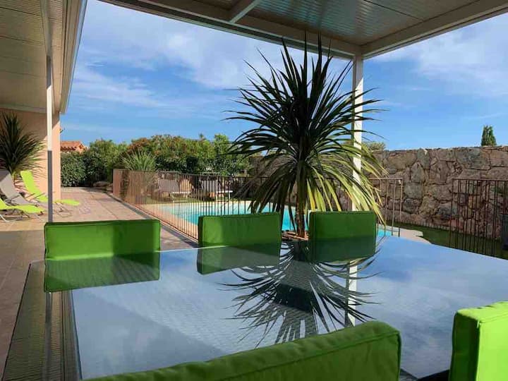Villa 6p + Piscine Bord De Mer Lore - Zonza