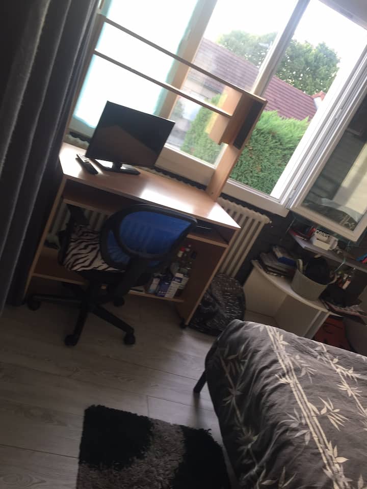 Chambre Privée 2 Pers Wifi Tv   Tout Confort - Chaumont