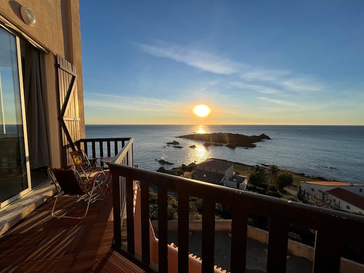 Studio, Vue Panoramique Sur La Mer - Agay