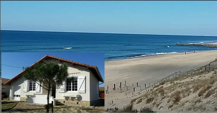 Superbe Villa Mimizanaise Av L'océan Avec Piscine - Mimizan