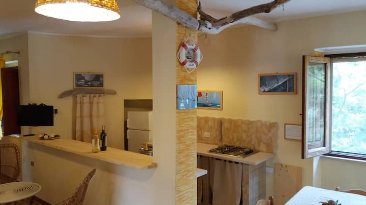 "La Spiaggetta Maladroxia" Gialla Top Springsummer - Sant'Antioco