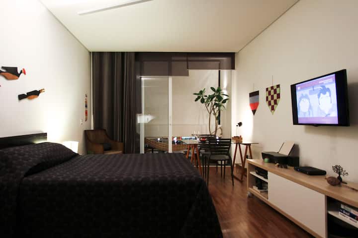 Downtown Studio On Bohemian Square - São Paulo