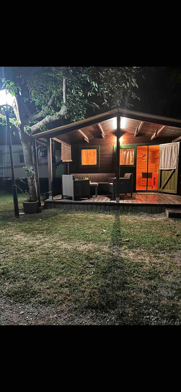 Bungalow De Madera Con Caravana( Kg-000141) - Amer