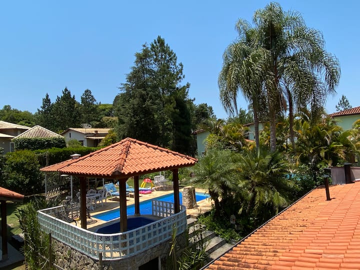 Casa Alto Padrão Em Condomínio Fechado - São Roque - Ibiúna