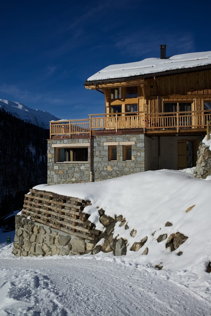 Au Coeur Des Trois Vallées Grand Chalet Familiale - La Plagne