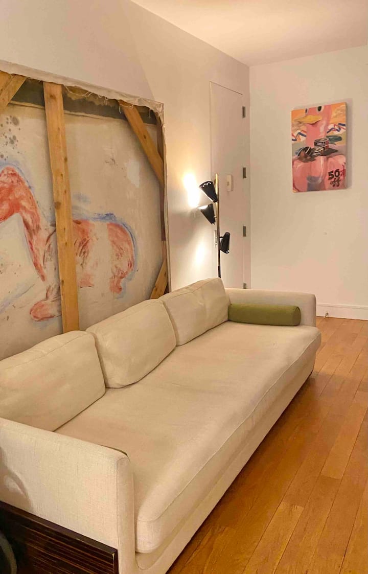 Cozy Private Room With Iconic Exposed Brick - 뉴욕, NY
