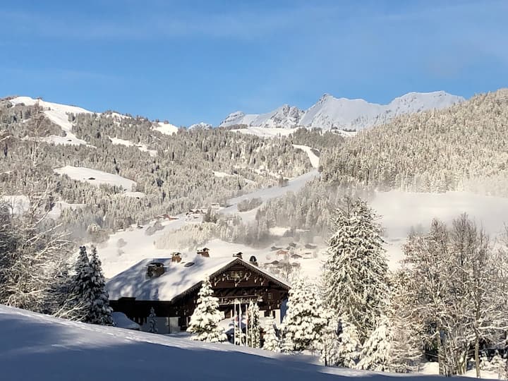 Grand Air, Glisse, Golf Et Cocooning. - Megève