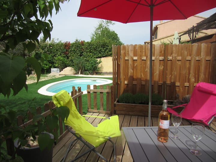 Pertuis Studio Neuf 24m² Jardin Piscine - Pertuis