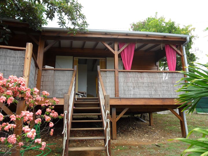 Bungalow Dans Chalet En Bois - Guadeloupe