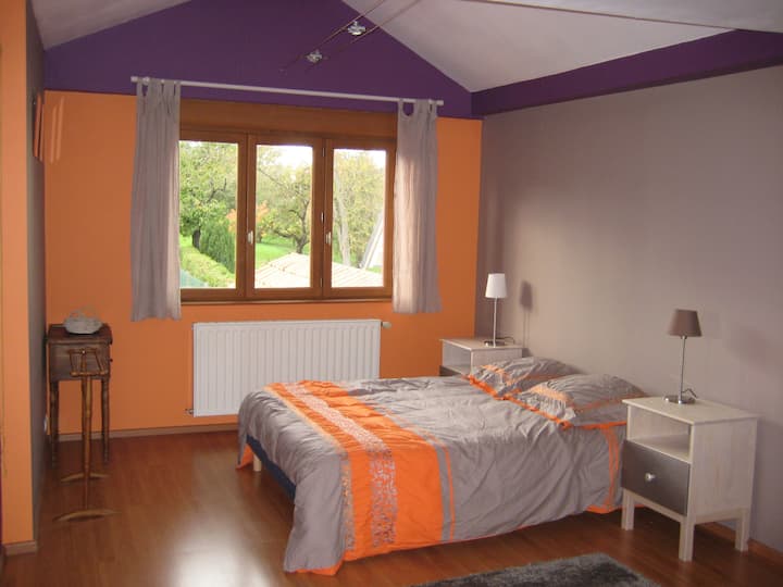 Chambre Cosy à La Campagne + Petit-déjeuner Inclu - Brumath