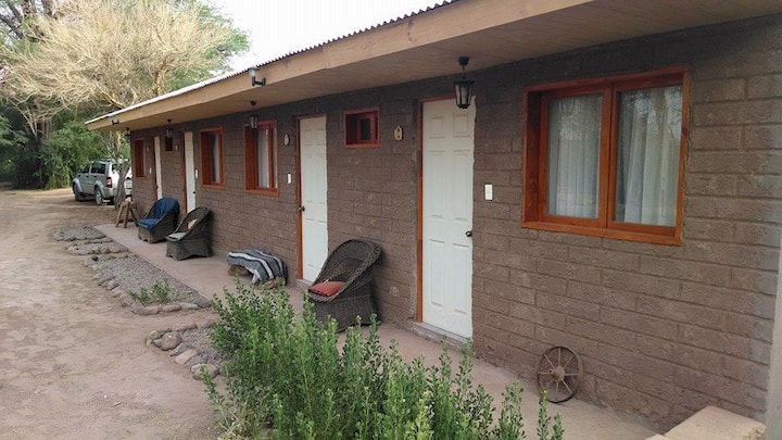Habitación Matrimonial Cama Dos Plazas Con Baño - San Pedro de Atacama