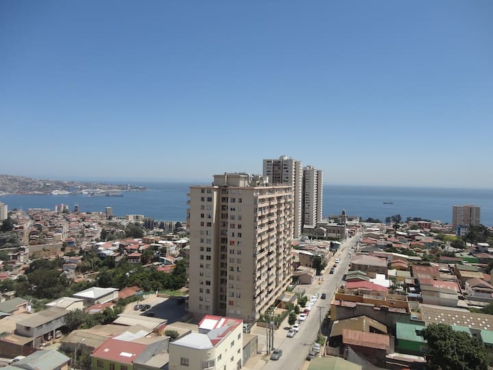 Espectacular Depto Valparaíso Cerro Placeres - Valparaíso