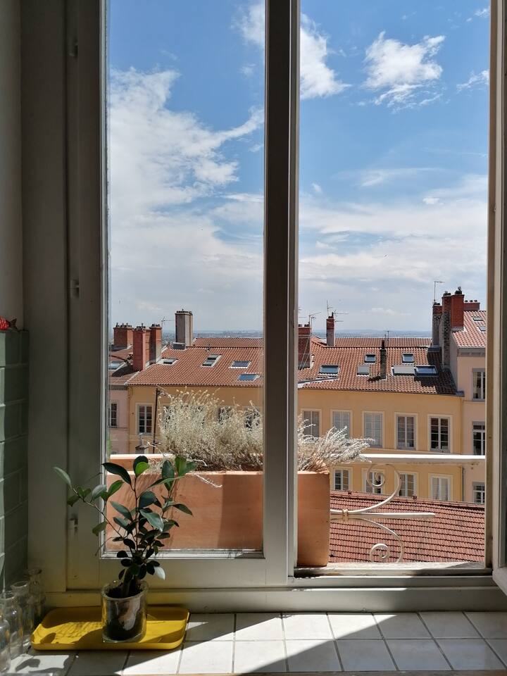 Appartement Avec Superbe Vue Et 2 Chambres - Lyon