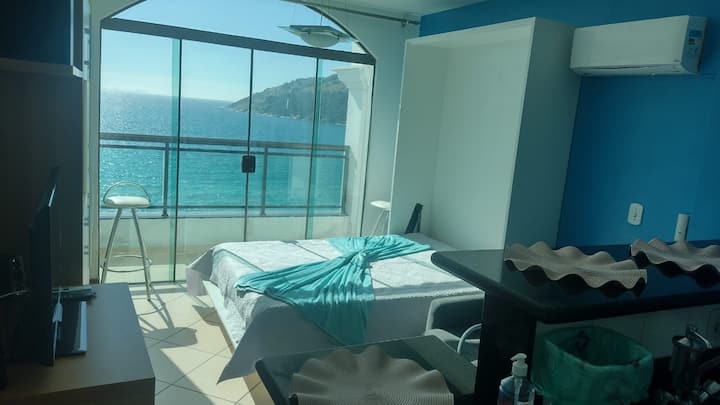 Frente Mar Com Varanda Apt 613. 6 X Sem Juros. - Arraial do Cabo