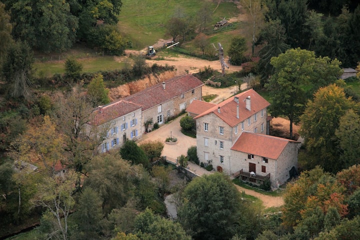 Moulin Du Pont : Gîte En Pleine Nature - Bellac