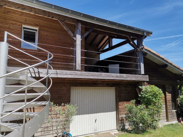 Studio Et Terrasse En Centre Ville (Parking Privé) - Langon