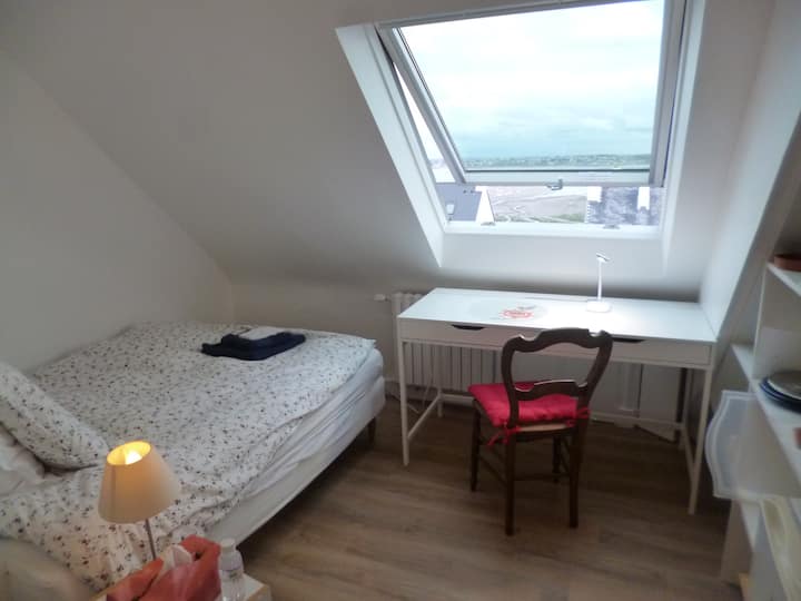Chambre éQuipée,vue Sur Mer,300m De La Plage - Roscoff