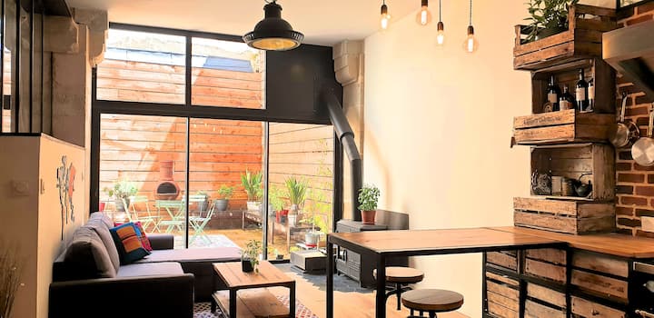 Stylish Loft + Patio In Bordeaux's City Center - Bordeaux