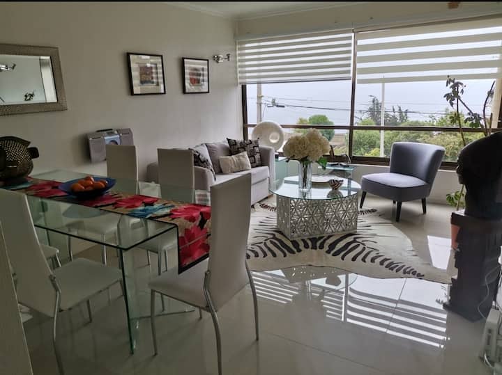 Acogedor Departamento Para Dos, En Reñaca - Viña del Mar