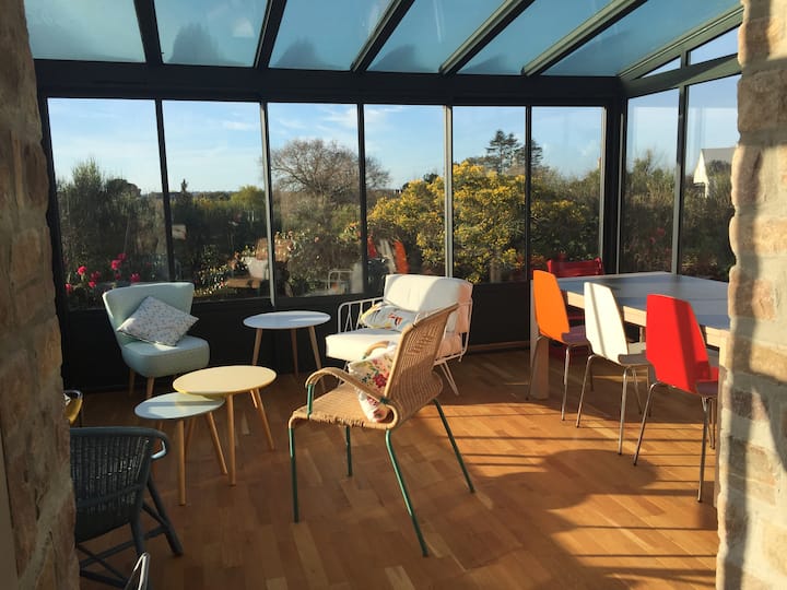 Charme,espace,nature,vue Splendide Sur La Baie - Paimpol