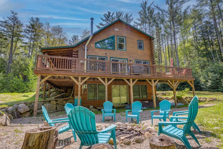 Cozy Log Cabin In White Mountains - Waterville Valley, NH