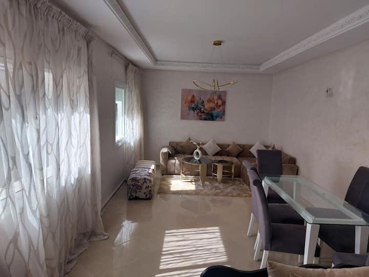 Appartement Centre-ville 120² Iptv Wifi Netflix - Kenitra