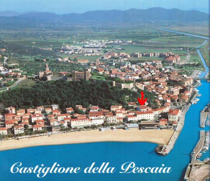 100 Mt From The Sea, Terrace With Sea View, Garage - 카스틸리오네델라페스카이아