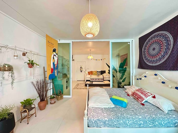The Private Boho Cozy Hideout (20 Min To Dmk). - Bangkok