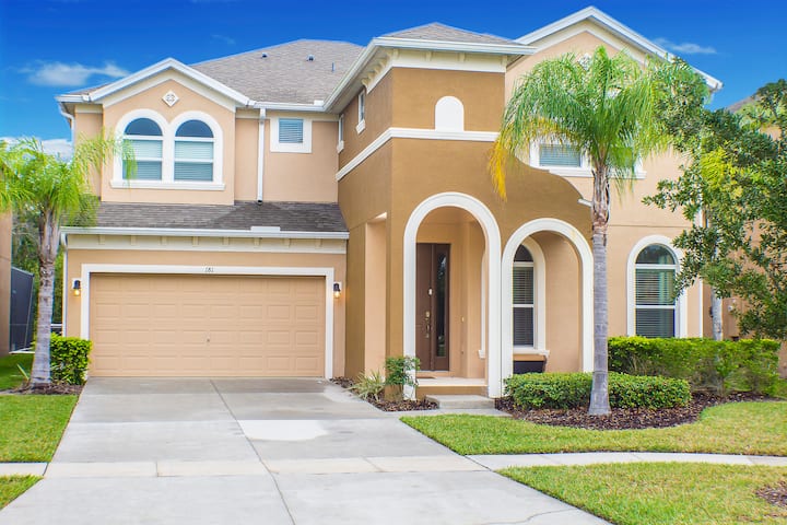 6 Habitaciones 5. Villa De 5 Baños Con Piscina Y Spa Cerca De Disney - Kissimmee, FL