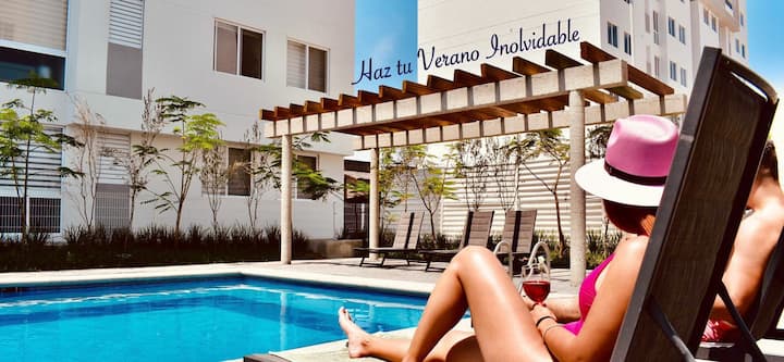 Nuevo Departamento De Lujo Con Alberca - Guadalajara