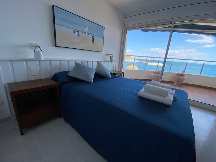 1a Linea De Mar Y Playa Privada 7pax Parki Y Wifi - Sant Feliu de Guíxols