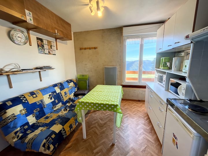 Appartement 29s Vue Sur Les Pistes De Ski - Guzet-Neige
