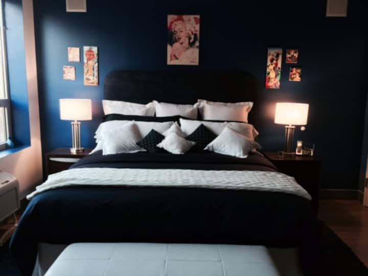 Grand Appart Luxueux 2 C/2 S.b A 7mn Detime Square - エッジウォーター, NJ