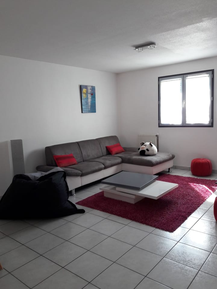 Spacieux 100m2-4ch/6lits-idéal Pros-parking Privé - Besançon