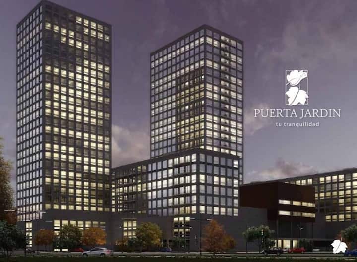 Depa En Puerta Jardín Piso 10 - Mexico City