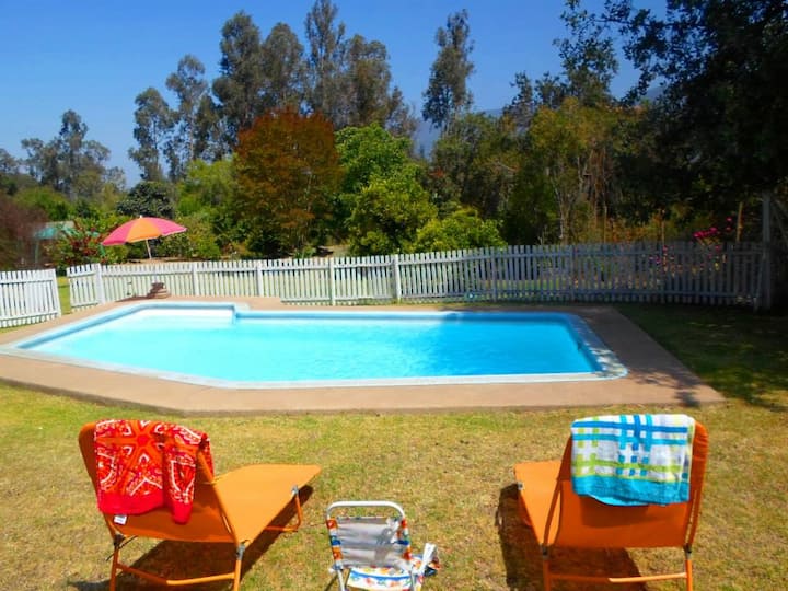 Hermosa Casa Para Relajarse, Olmué - Quillota