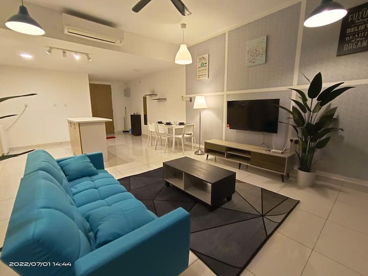 Mid Valley Southkey/andriod Tv🌟/1bedroom B14-09 - Johor Bahru