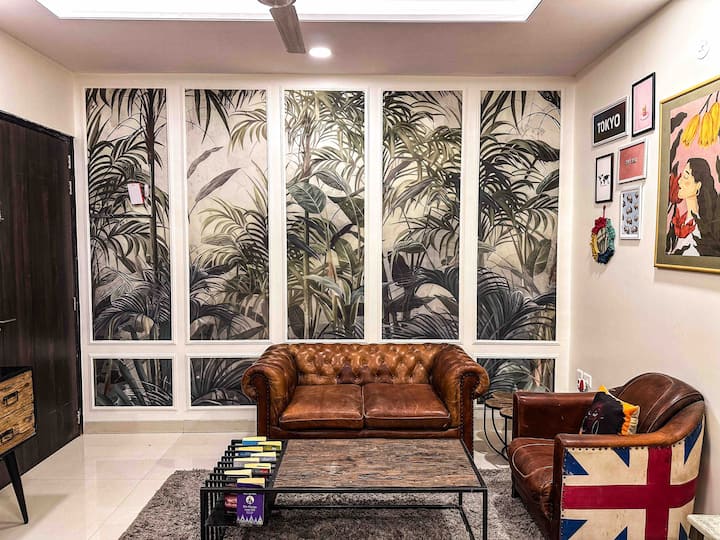 ★Metro Art House★ ( Netflix + Fast Wi Fi ) - Jaipur