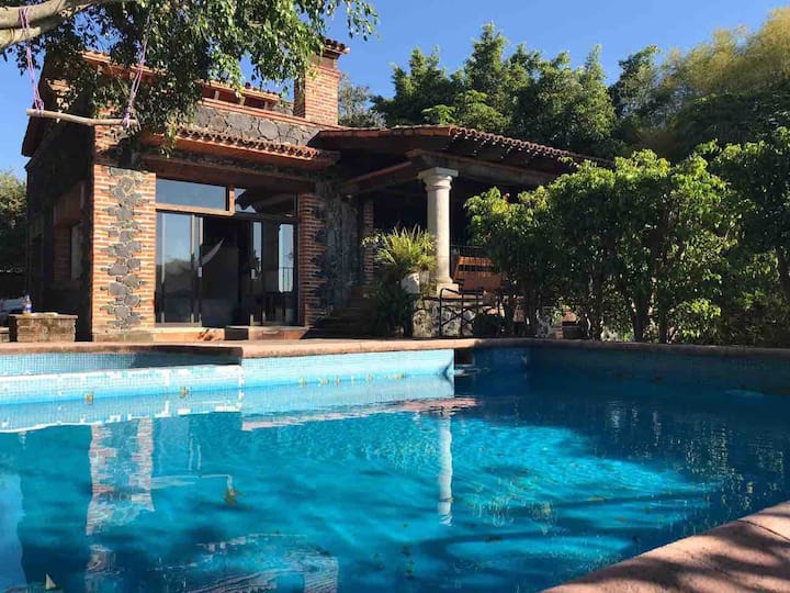 Magnifique Maison Rustique Avec Vues A Tepoztlán - Tlayacapan