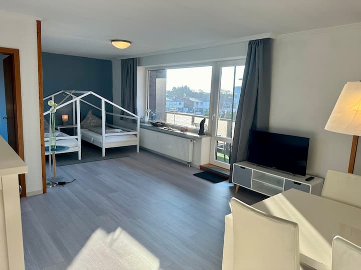 Haus Elbe #15 Mit Balkon - 10 Min Zum Strand - Cuxhaven