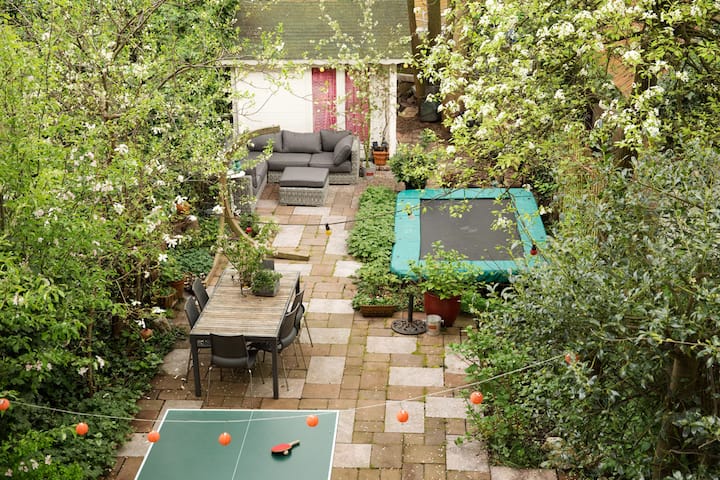 Spacious House Garden Walk Through Park To Centre - Amsterdam