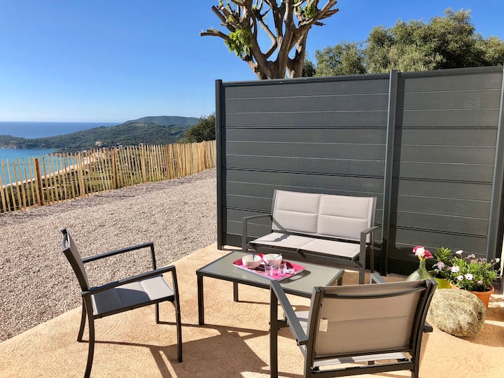 "Puntiglione" - T3 Neuf, Climatisé, Vue Imprenable - Cargèse