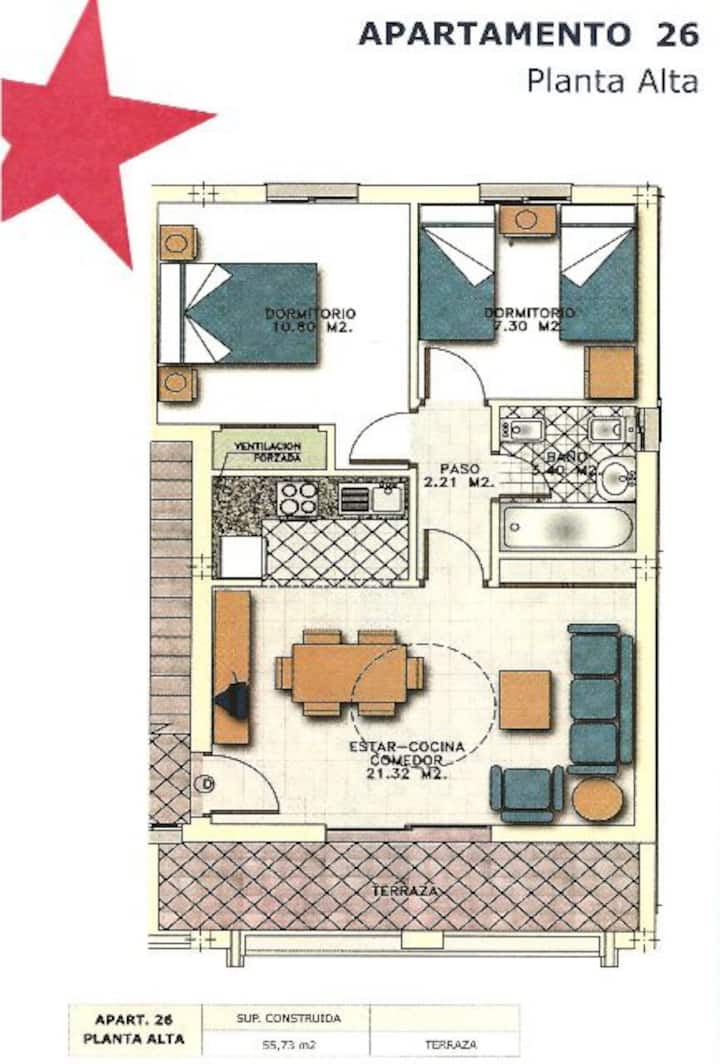 Vistas Al Mar Terraza Y Piscina Nº26 - Vera