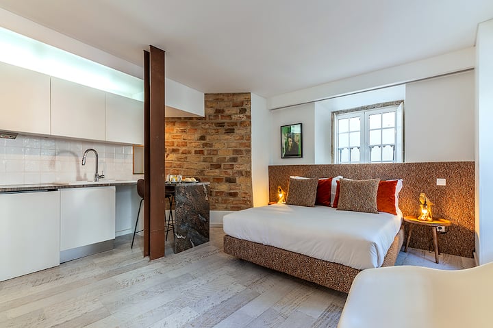 Studio Design Avec A/c Au Centre Historique - 1c - Alfama