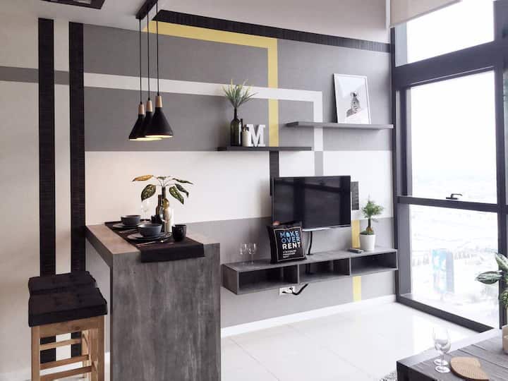 Promo 4-7pax Designed Loft 5mins To Sunway Pyramid - Subang Jaya