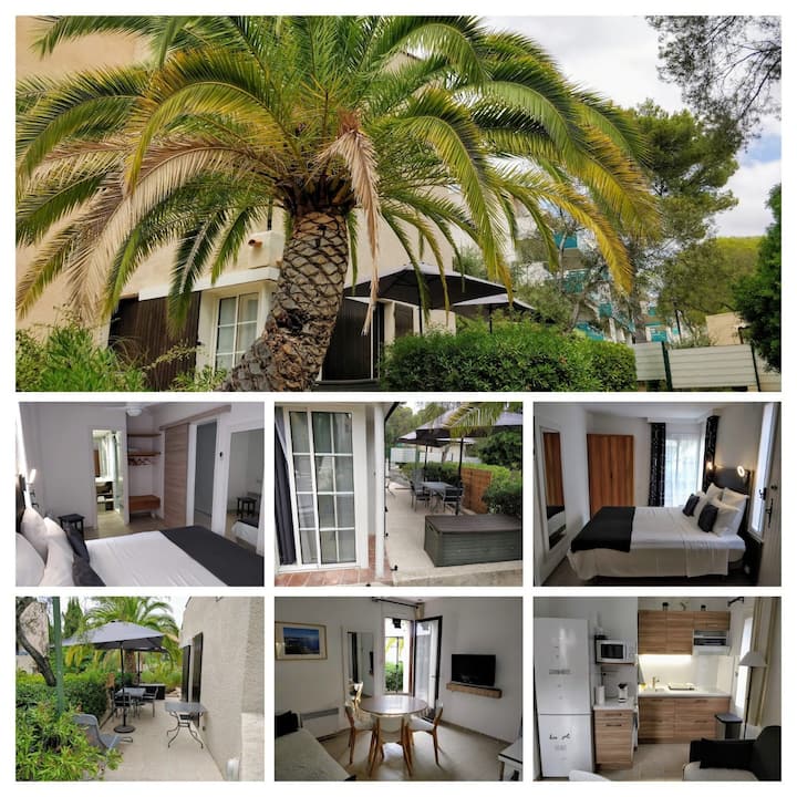 T2 37m2 St Raphaël Wifi 5mn à Pied Commerces Mer - Saint-Raphaël