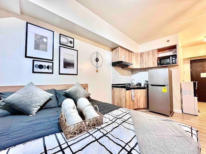 Cozy Studio | 2 Beds | It Park | High Speed Wifi - Cebu