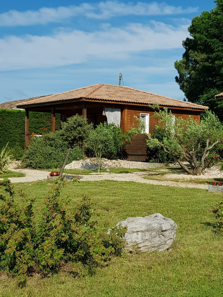 Chalet 4 P Accès Via Ardèche, Climatisé, Piscine - Ruoms